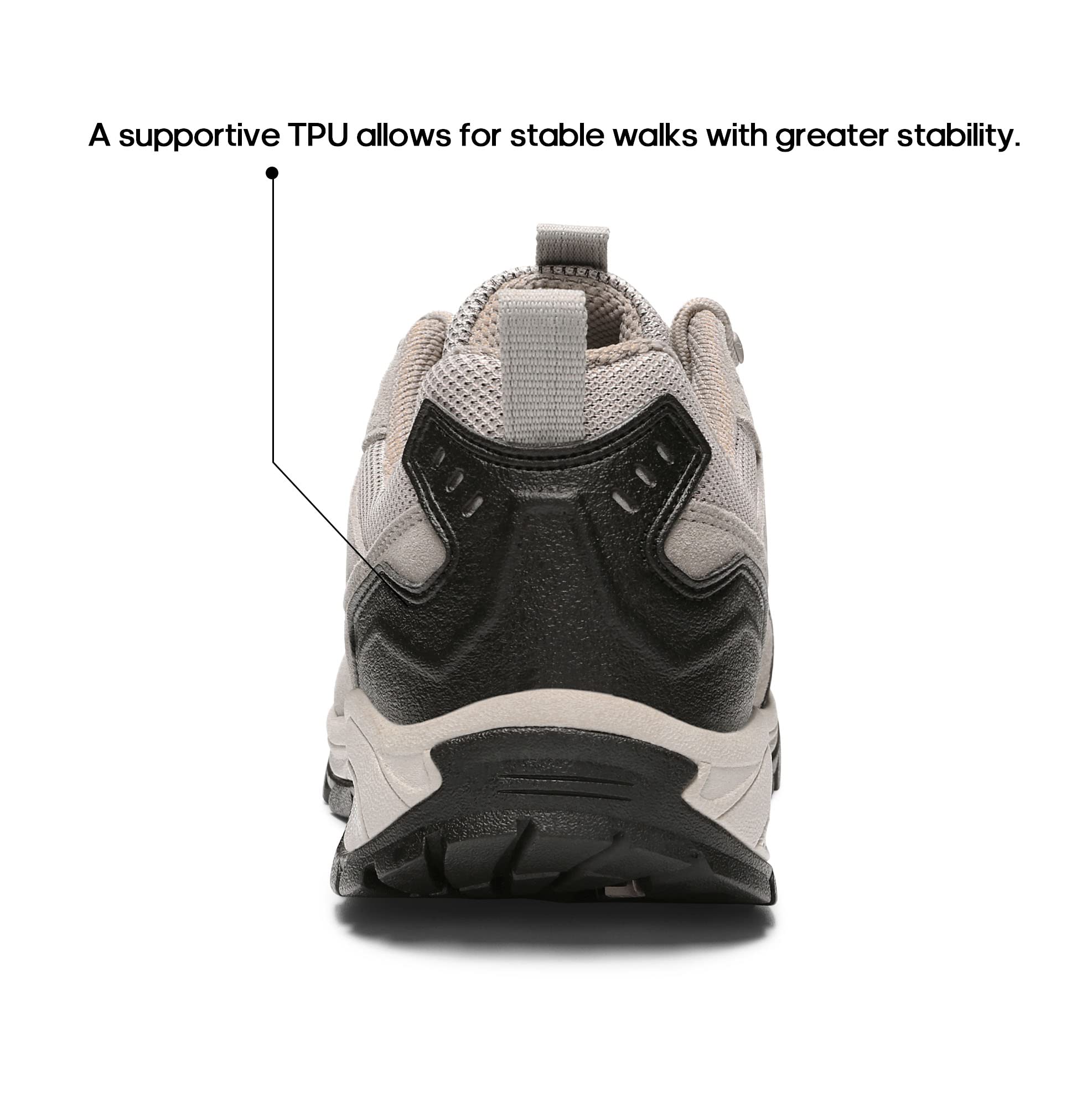 NORTIV 8 Men's Hiking Shoes Lightweight Outdoors Trekking Mid Shoe Beige, 11Size, SNHS226M