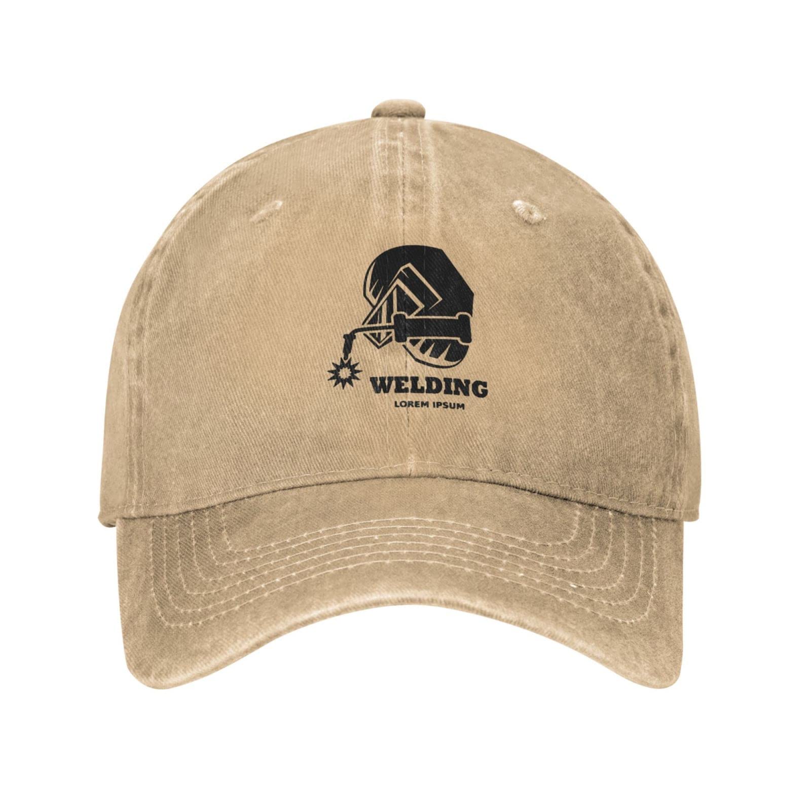 ryewry Welder Tool Vector Design Welding Torch Stock Vector Baseball Cap Denim Hats Funny Retro Dad Hat Adjustable Unisex