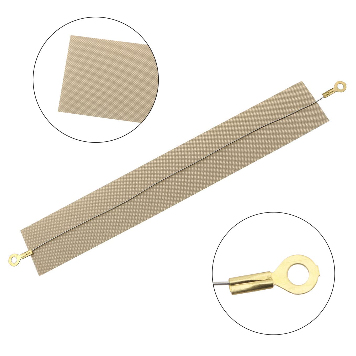 SQXBK 10Sets Impulse Sealer Heating Element Service Spare Repair Parts Kit Sealer Replacement Element Grip Impulse Sealer Repair Kits Heat Seal Strips Replacement Elements For Most Hand Sealers