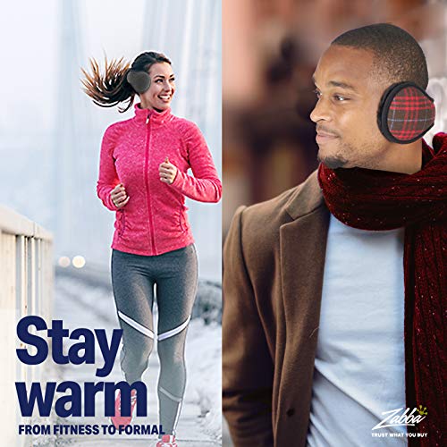 LUTHER PIKE SEATTLE Ear Muffs for Winter - Women & Men's Behind-the-Head Warmers