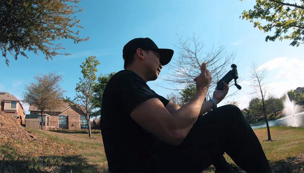 LUCKYBIRD 3.5mm Mini TRS Omnidirectional Microphone SR-XM1 Plug and Play Mic Designed for DJI OSMO Action,Action 2, Pocket,Pocket 2 & Gopro Series Cameras with 3.5mm TRS USB Reader