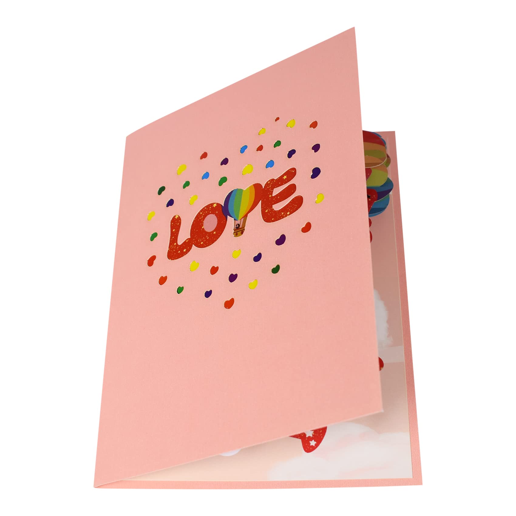Magic Ants 3D I Love You Pop Up Card - Romantic Greeting Card for Valentine's Day, Anniversaries, and Special Occasions - Express Your Love with this Unique Card for Her