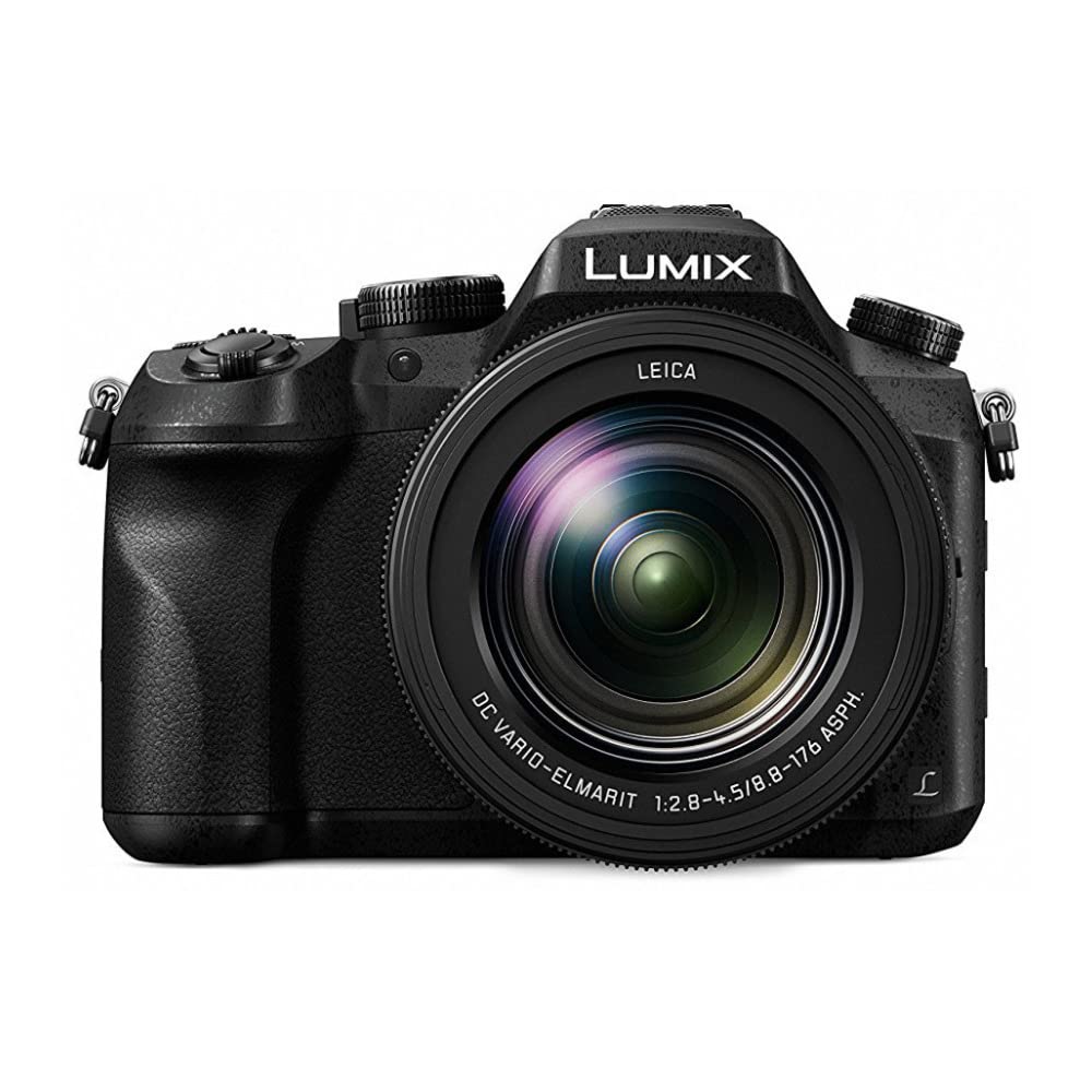 Panasonic LUMIX FZ2500 4K Point and Shoot Camera with 64GB USH-II V60 SD Card and Koah Roebling Gadget Bag with Accessory Bundle (3 Items)