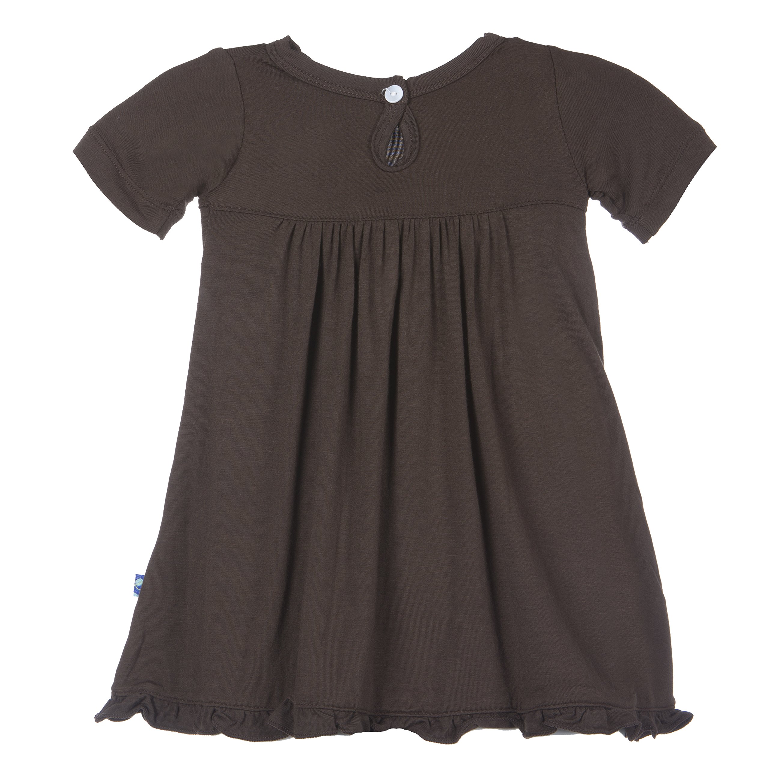 KicKee Pants Swing Dress, Bark, Newborn