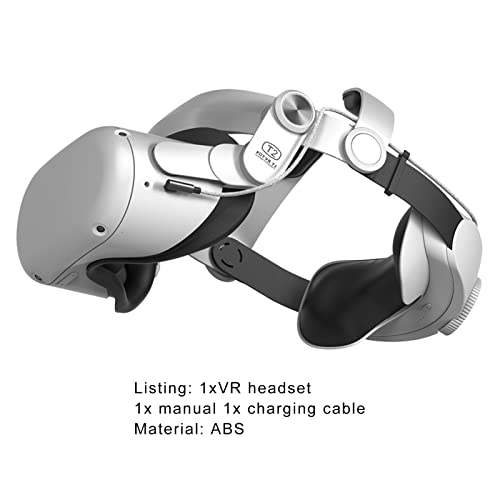 Smalibal VR Headset Breathable Electronic Sports Game Lightweight Comfort Elite Strap Replacement for Oculus Quest2