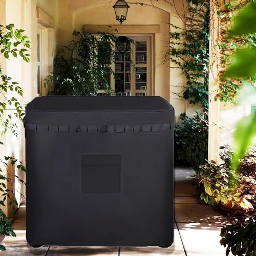 Vibiubo Twin Tub Washing Machine Cover for 28lbs Portable Mini Compact Washer Machine,Waterproof, Sun-Proof, Extend their Service Life, Zipper Design for Easy Use (28"W×17"D×32"H)