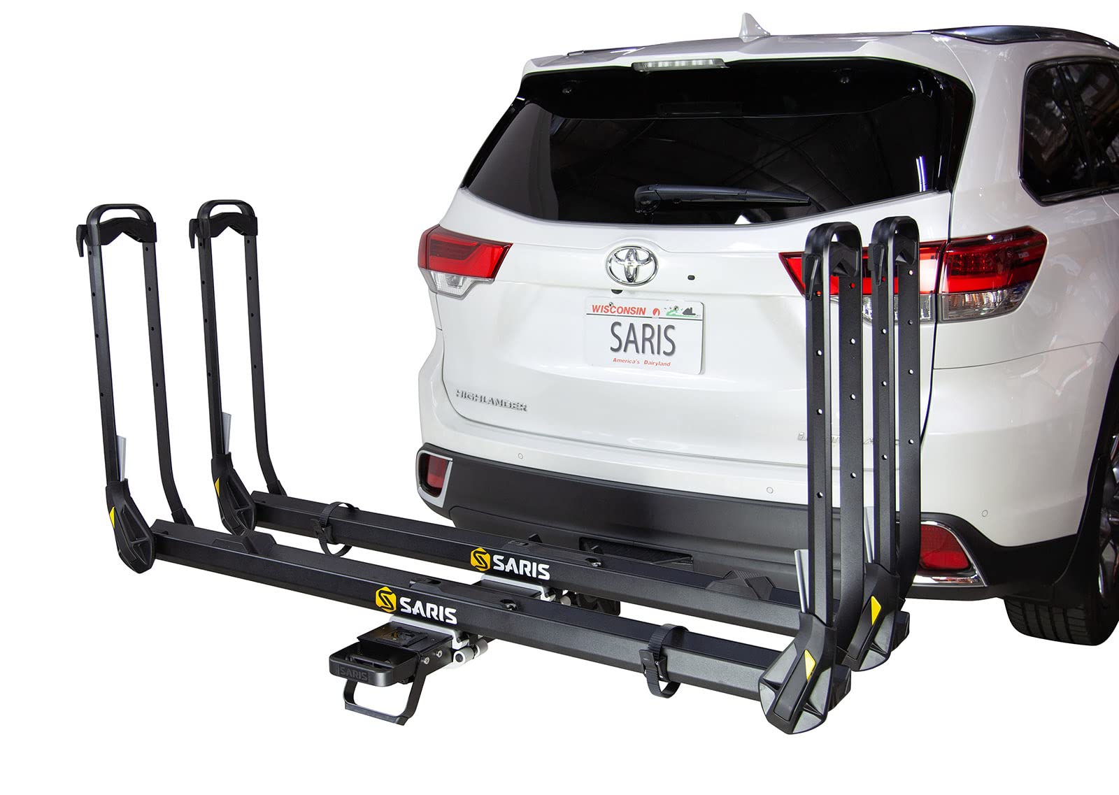 Saris MHS Bike Carrier Modular Hitch System for Cars, Trucks and SUVs, Precision Machined Aluminum Bike Rack