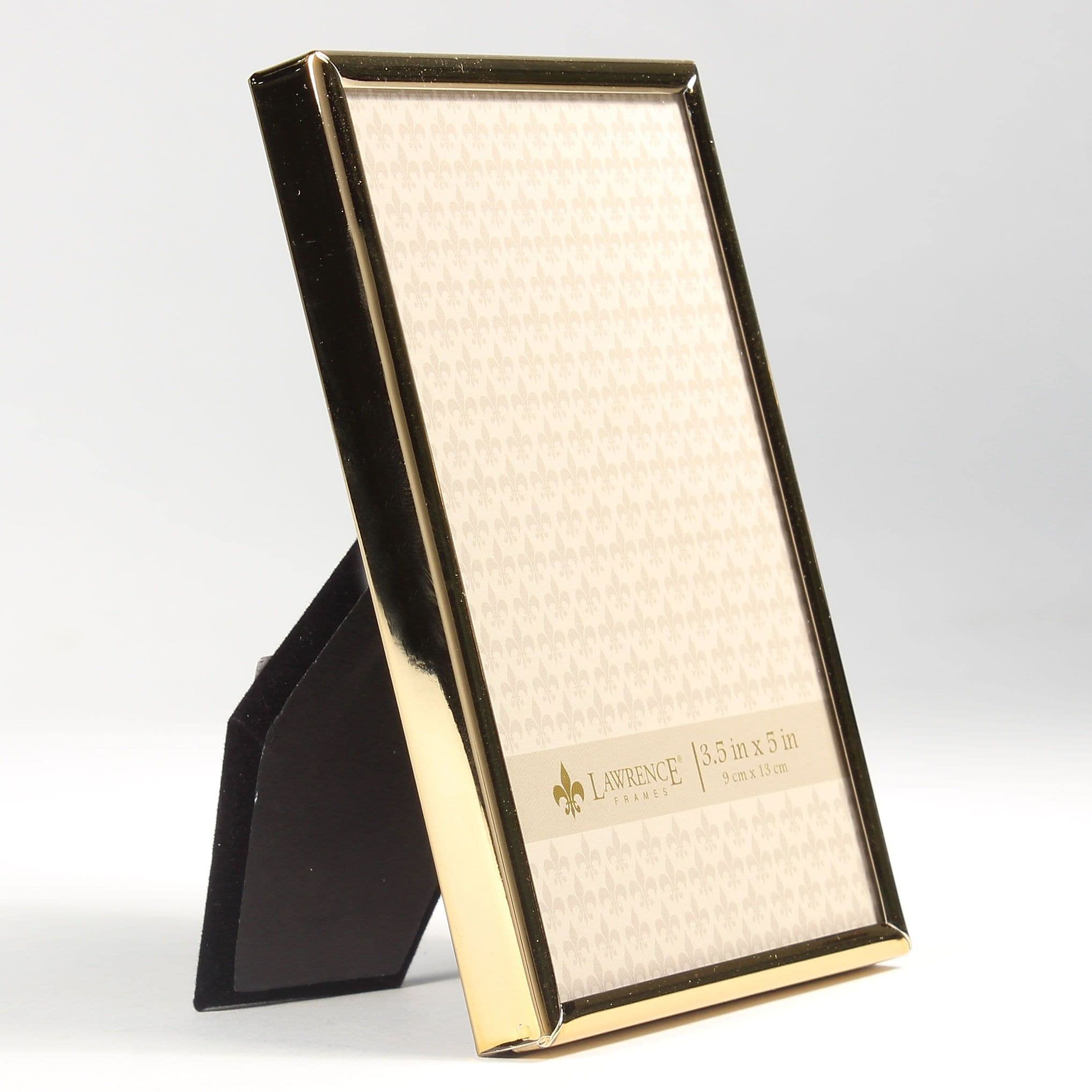 Lawrence Frames 3.5W x 5-Inch H Simply Gold Metal Picture Frame (670035)