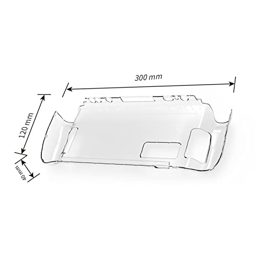Sarkoyar Game Console Cover Good Ductility Smooth Game Console Protection Case for Steam Deck