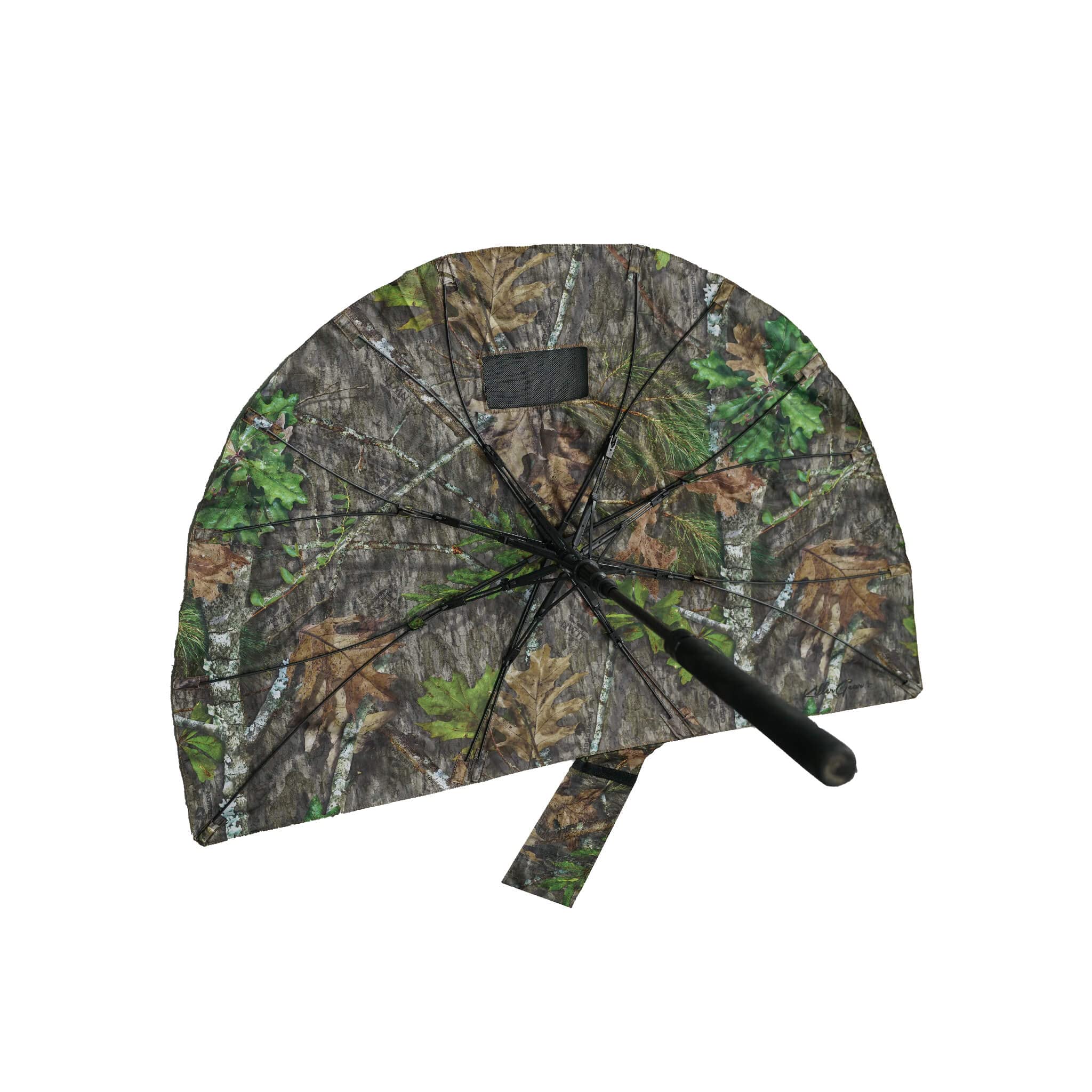 KILLERGEAR CamoFan (Spring/Fall) Hunting Decoy, Versatile & Reversible Hunting Blind Design, Lightweight, Durable & Foldable, TurkeyFan Compatible
