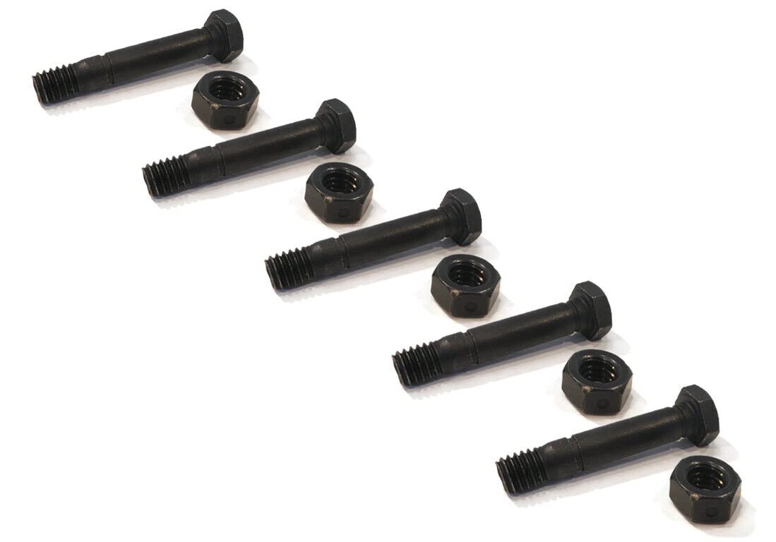 The ROP Shop | 5-Pack - Shear Pin Bolt & Nut for Ariens Deluxe 28 921022, 921023, 921034