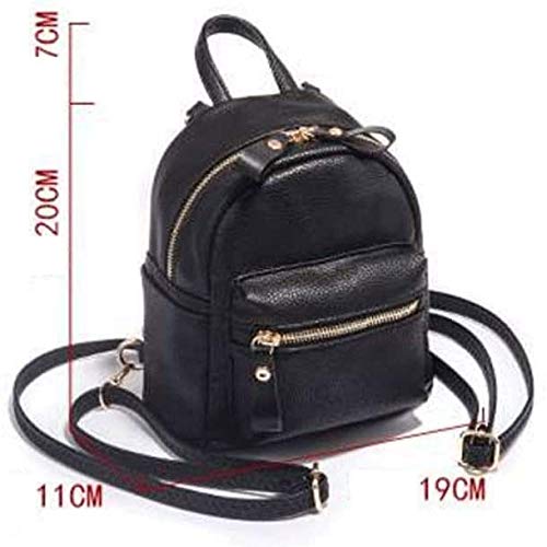 Satchels New Women's Backpack PU Leather Shoulder Bag Backpacks for Female Ladies Simple Fashion Desiger 2020 Women Solid Color