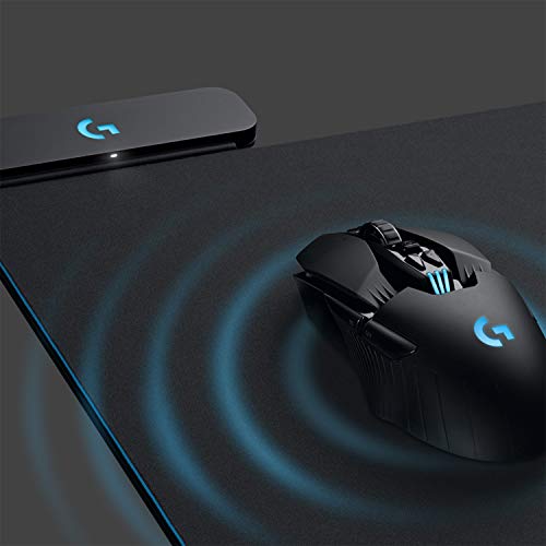 LogitechG PowerPlay Wireless Charging Mouse Pad, Compatible with G Pro/ G903/ G703/ G502 Lightspeed Gaming Mice - Black
