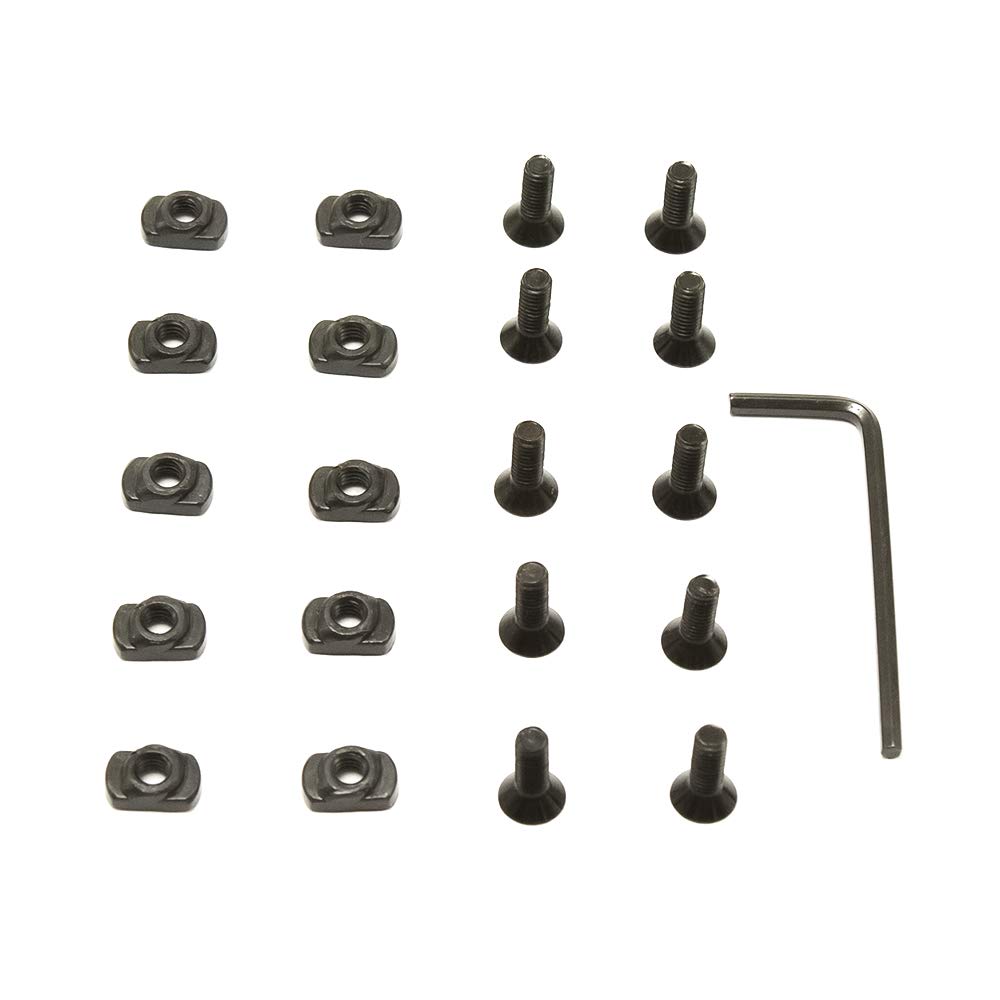 Rear Sight Rail and mlok Screw
