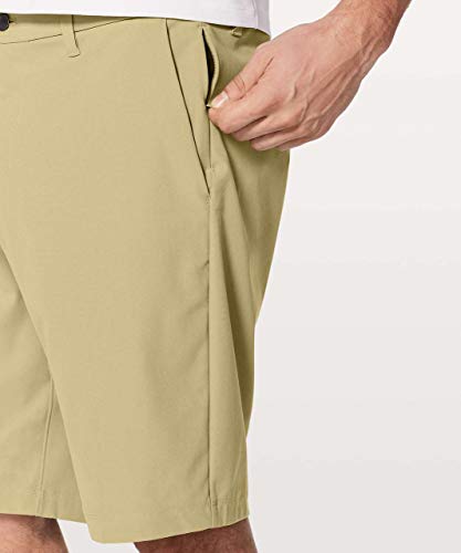 lululemon Men's Commission Short 11' (White/Tofino Sand, 32)