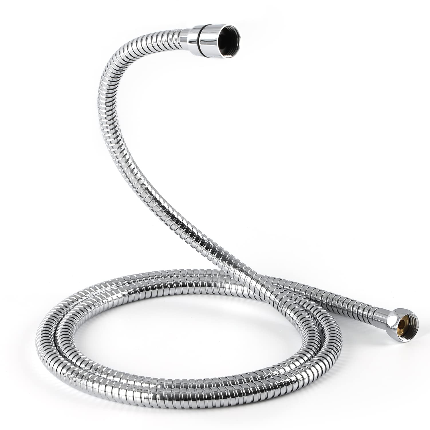 Shower Head with Handheld, TEYOON Shower Head 6 Spray, with 70.8'' Stainless Steel Hose and ABS Bracket, Premium Chrome