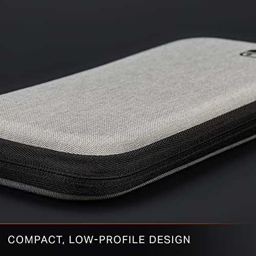 PowerA Slim Case for Nintendo Switch - OLED Model, Nintendo Switch or Nintendo Switch Lite - Grey, Protective Case, Gaming Case, Console Case, Accessories, Storage, Officially licensed