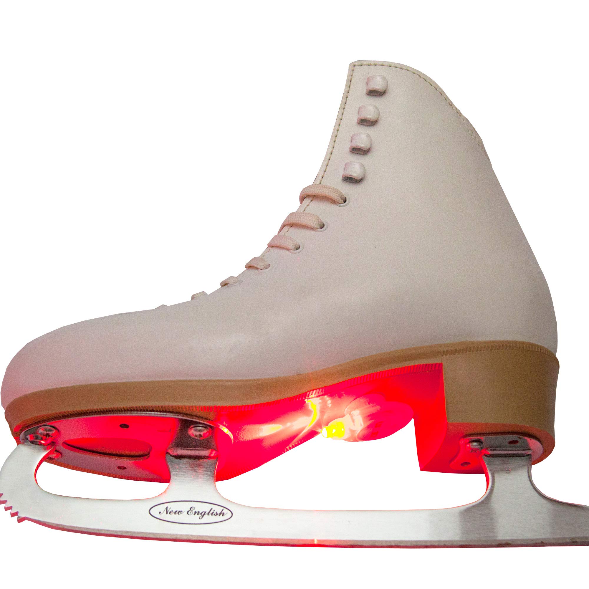 Lumeez LED Lights for Roller Skates, Ice Skates, Skateboards, Scooters, in-Line Skates & Roller Boots with Replaceable Batteries Made (Multi/Flashing)