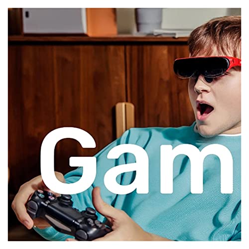 Smart Glasses VR Glasses Non- Foldable Home Game Viewing Device Black Sillver Color New
