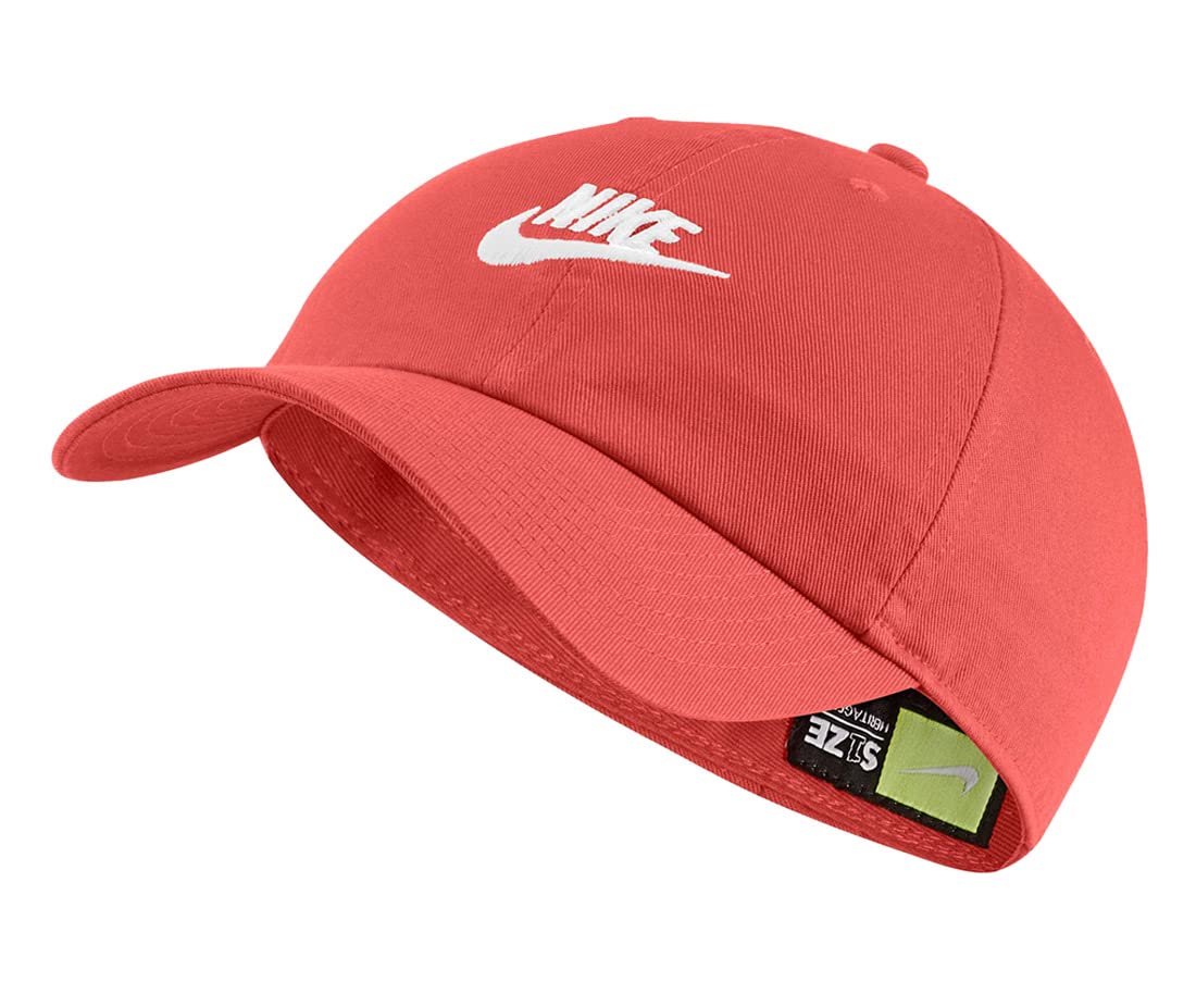 Nike Adult Unisex Men's Women's Heritage 86 Adjustable Strapback Cap Hat (Orange)