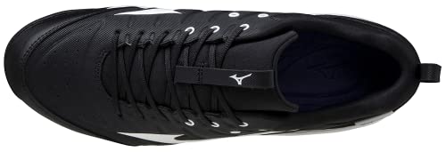 Mizuno mens All Surface Low Ambition 2 Turf Shoe, Black-white, 10 US
