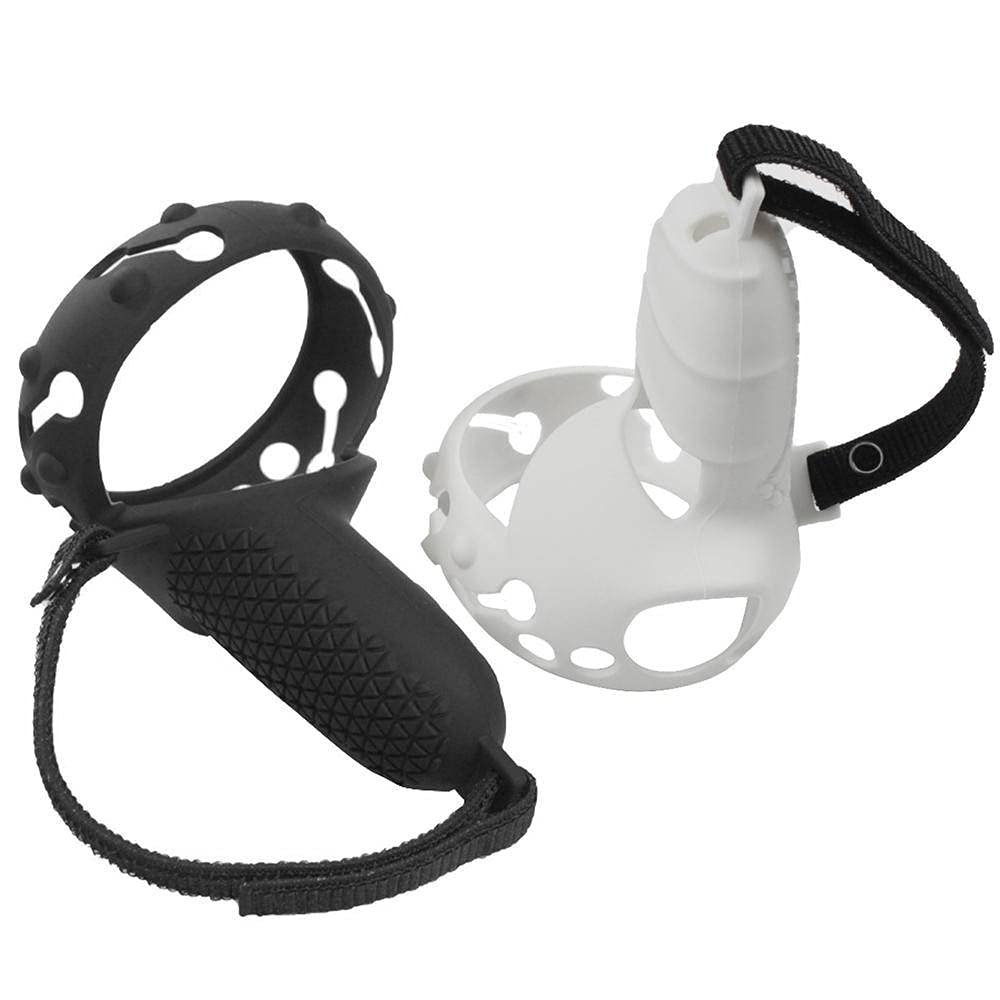 NC VR Touch Controller Housing VR Accessories Oculus Quest2 Protective Cover VR Touch Controller Housing with Knuckle Strap