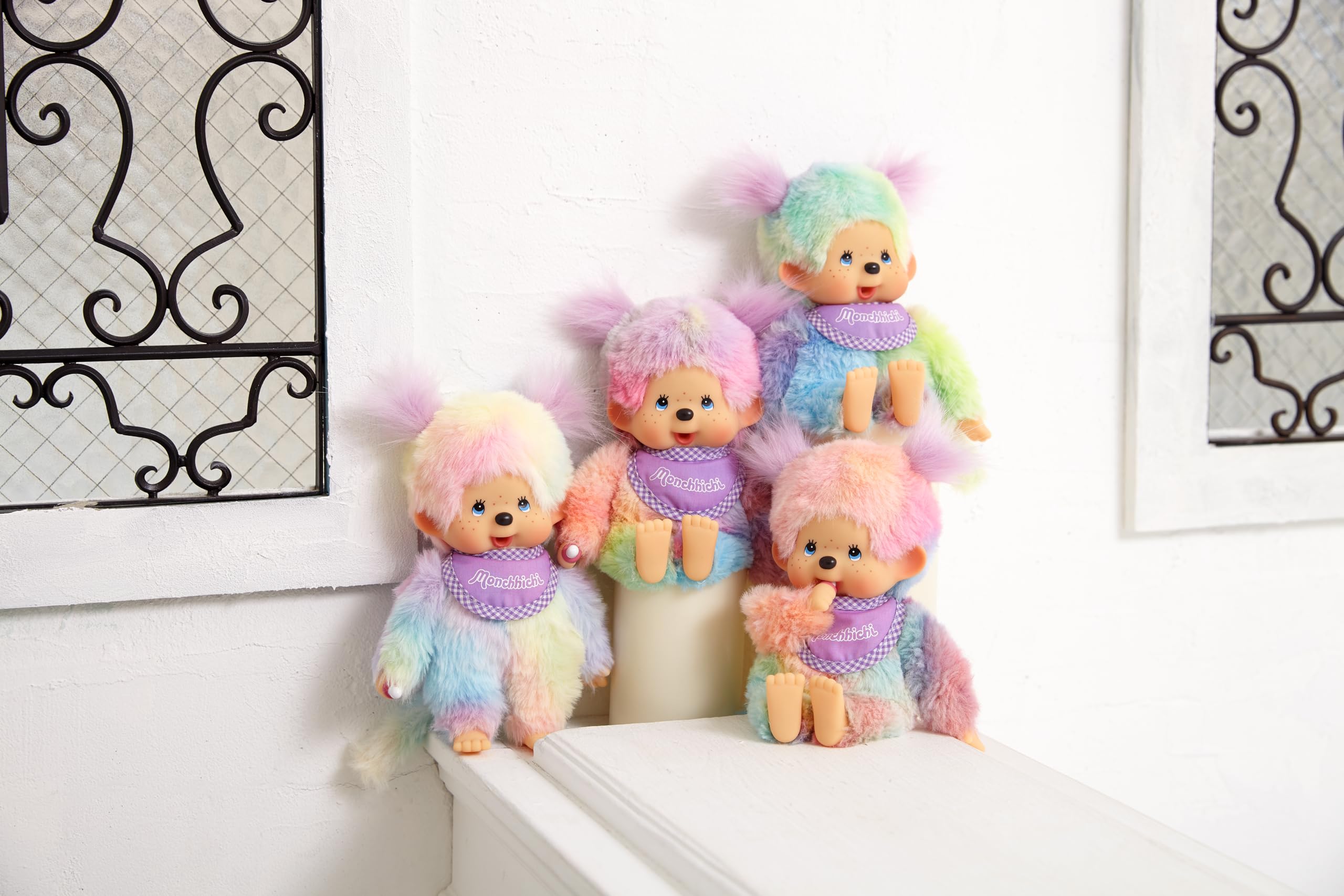 Sekiguchi 242153-Original Monchhichi Girl, 10208803, Multi-Colour