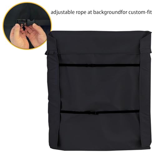 Vibiubo Twin Tub Washing Machine Cover for 28lbs Portable Mini Compact Washer Machine,Waterproof, Sun-Proof, Extend their Service Life, Zipper Design for Easy Use (28"W×17"D×32"H)
