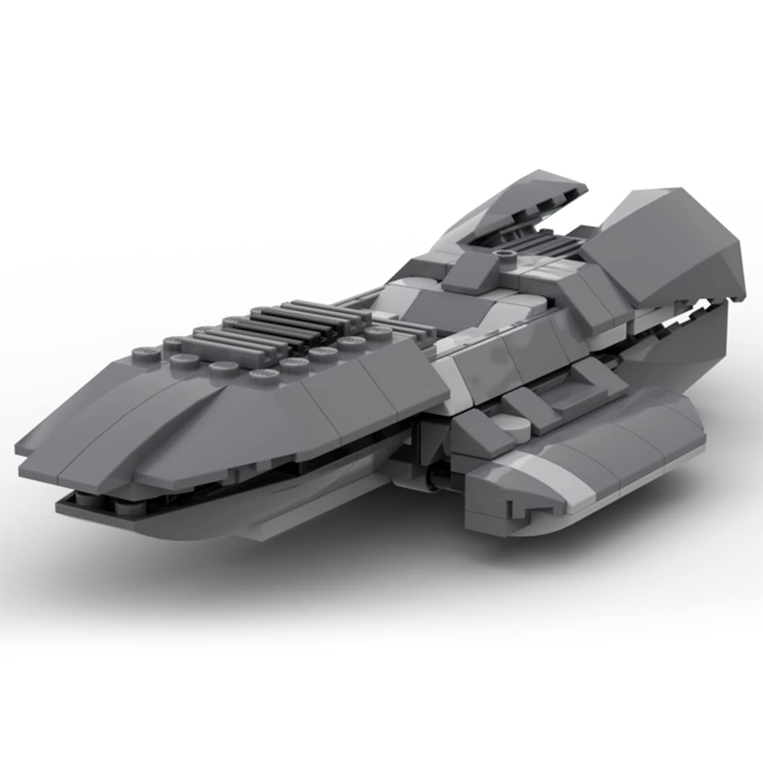 Ottima MOC-37099 Military Sci-fi Series Models, Space Wars Microfighter Model Building Toy Set for Kids Boys Compatible with Lego - 262Pcs