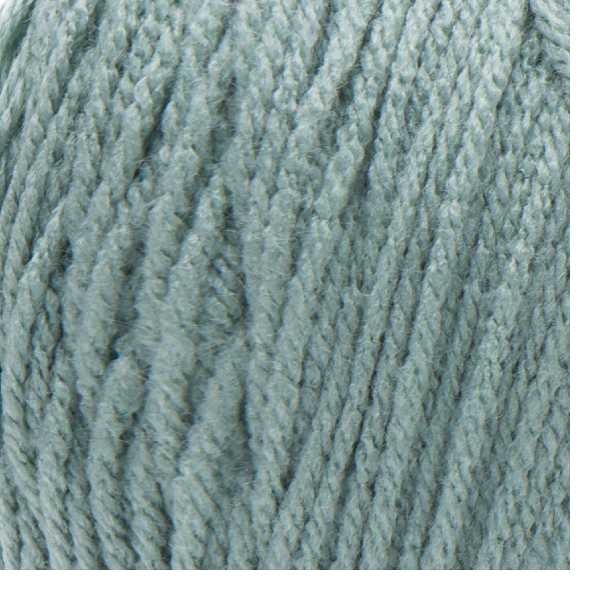 Red Heart Yarn with Love Yarn - Sage - 3 Pack Bundle with Bella Crafts Stitch Markers