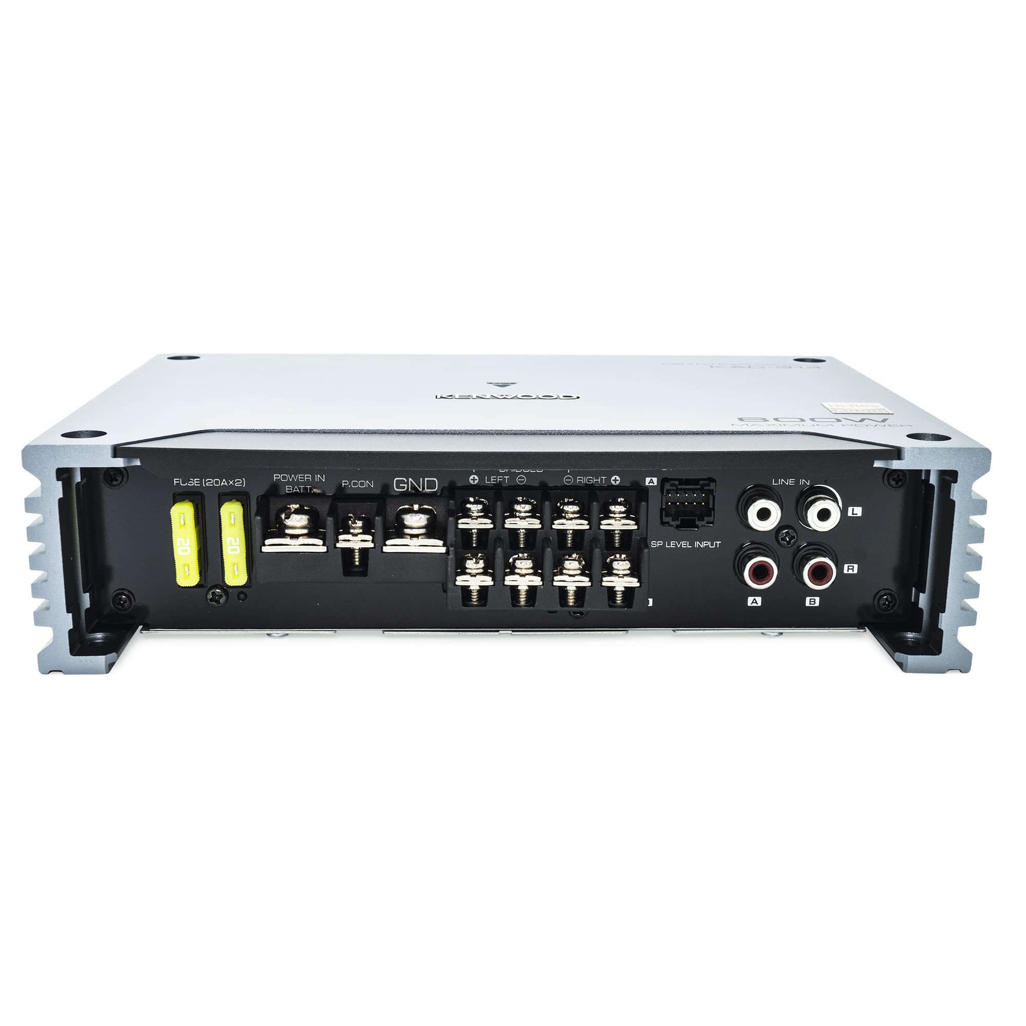 Kenwood KAC-511 Class D Digital Mono Amplifier with Variable Low-Pass Crossover - Black
