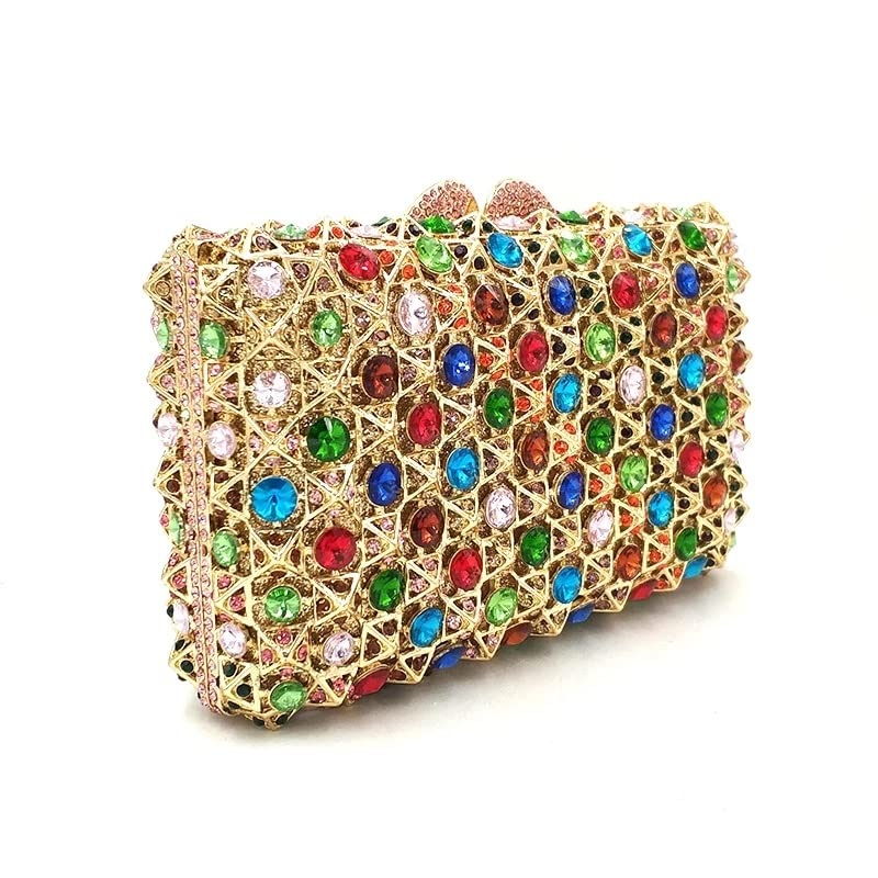 MJWDP Bridal Wedding Party Purse Crystal Purses Wallet Women Evening Party Handbag Clutches