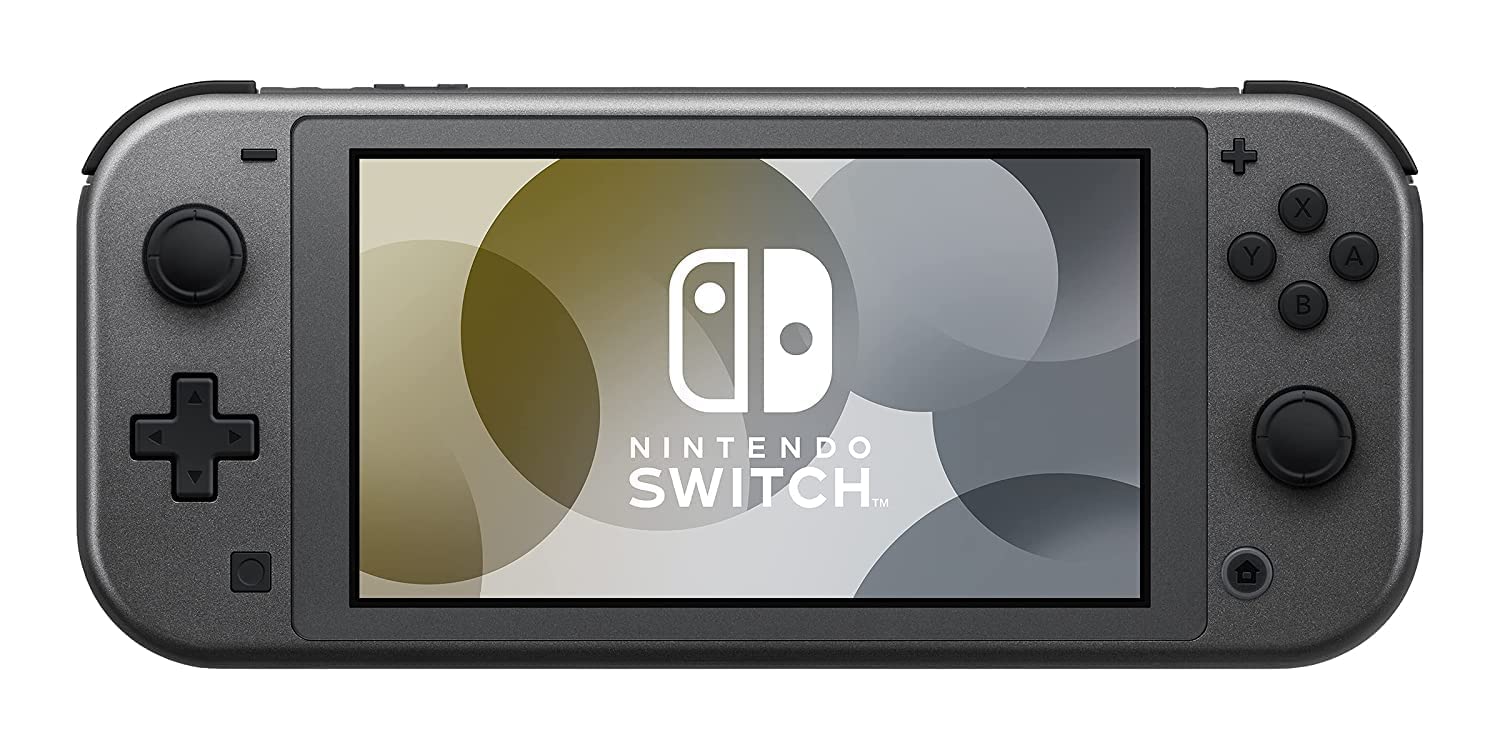 Nintendo Switch Lite Dialga & Palkia Edition + 32GB Memory Card Bundle (Renewed)