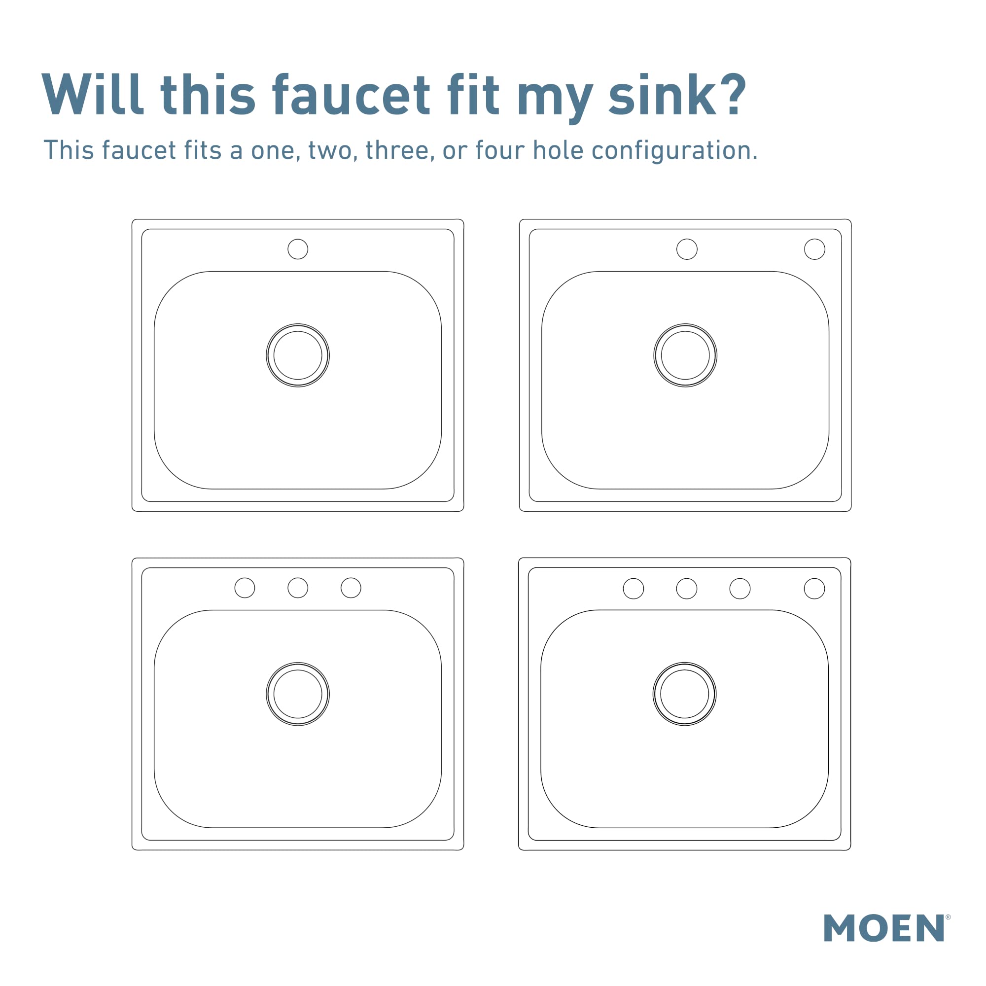 Moen Essie Matte Black One-Handle High Arc Pulldown Kitchen Faucet, 87814BL