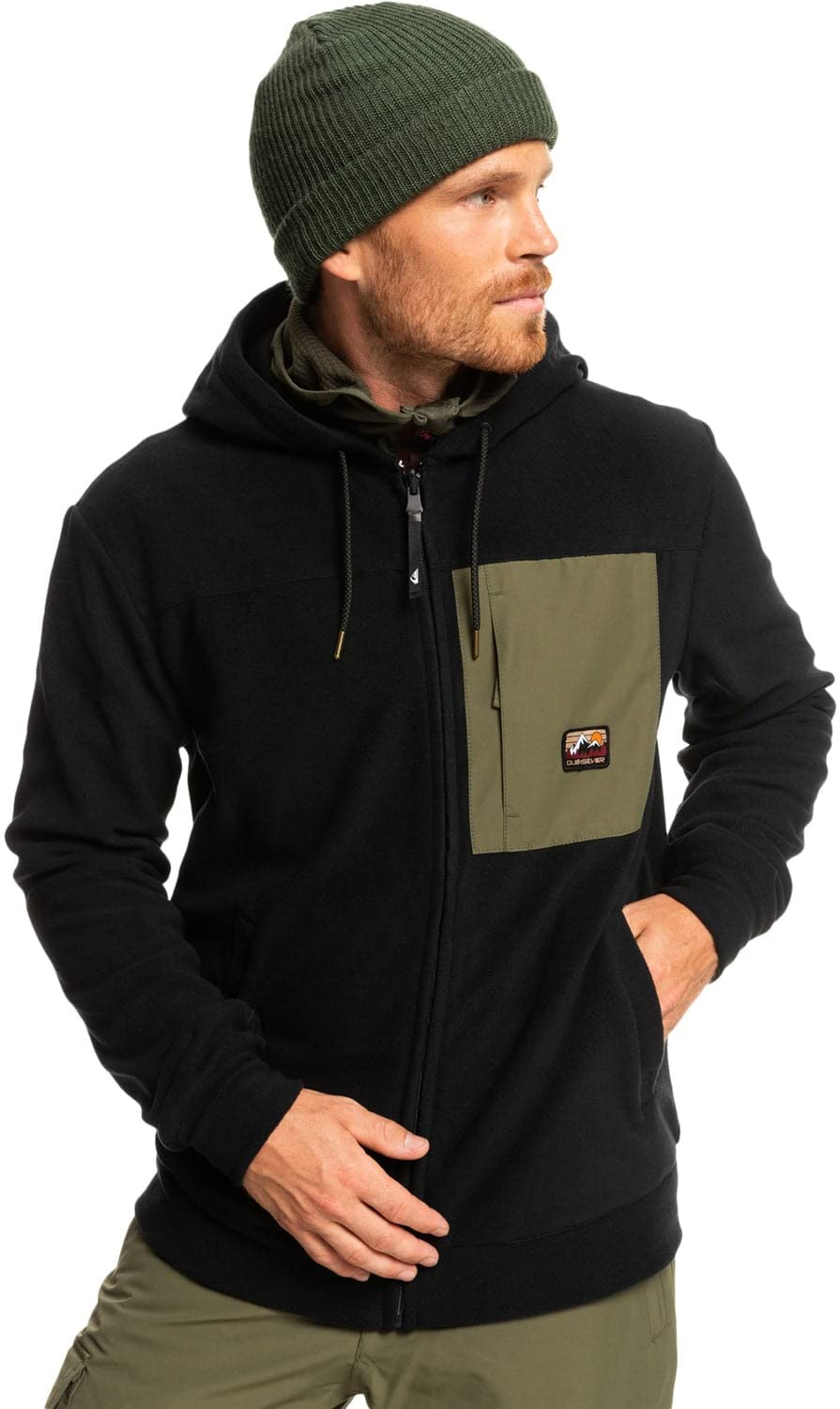 Quiksilver Mission 3-in-1 Jacket Black Heather SM