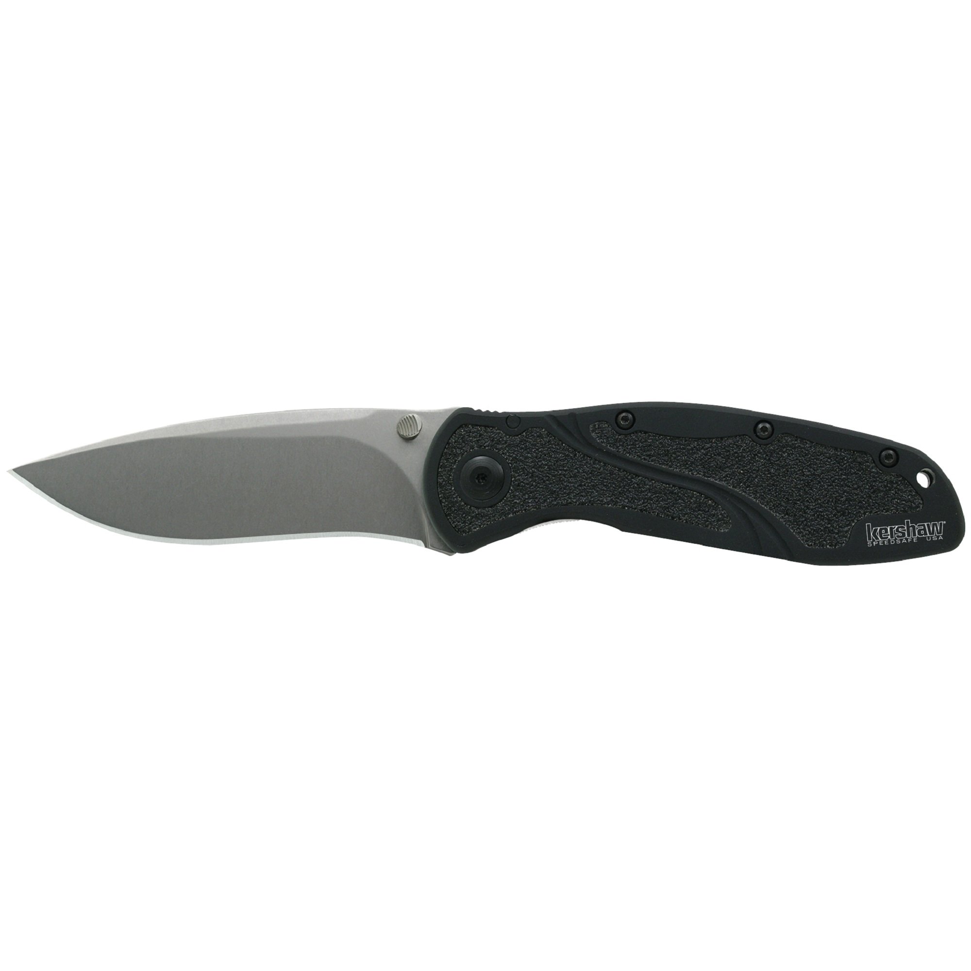 Kershaw Blur S30V Folding Pocket Knife ; 3.4” S30V Blade with Stonewashed Finish and Anodized Aluminum Handle with Trac-Tec Inserts, 4 OZ, Small & unisex adult Ultra Tek Knife Sharpener