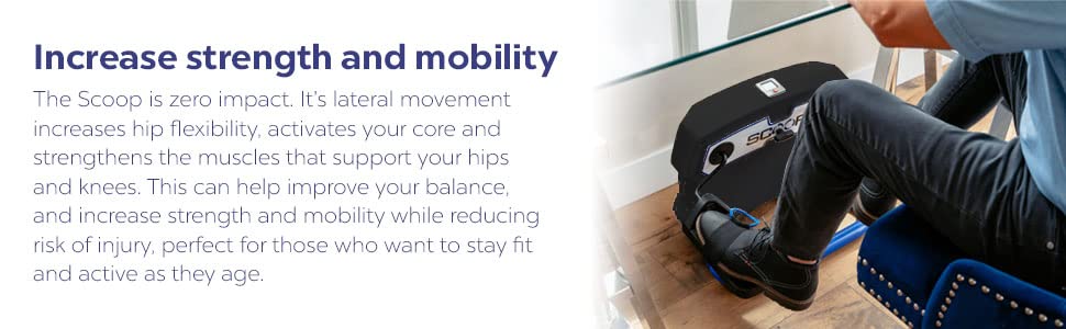 Scoop Lateral Trainer with Stability Mat