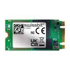 Swissbit SFSA160GM2AK2TO-C-8C-22P-STD, Solid State Drive, 160GB, 3.3V, M.2 SATA SSD, X-76m2 2242, 3D pSLC, 0-70°C