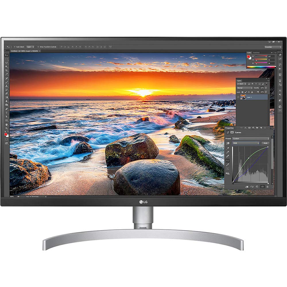 LG 27UL850-W 27-inch 4K UHD IPS LED Monitor with VESA DisplayHDR 400 (2-Pack)