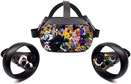Oculus Quest VR Headset Skin sticker Superhero manga Vinyl Decal for Headset and Controller by ok anh yeu