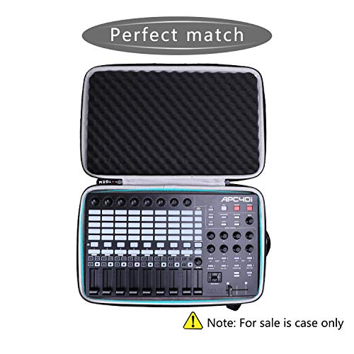 LTGEM Hard Travel Case for Akai Professional APC40 MKII | Ableton Performance Controller