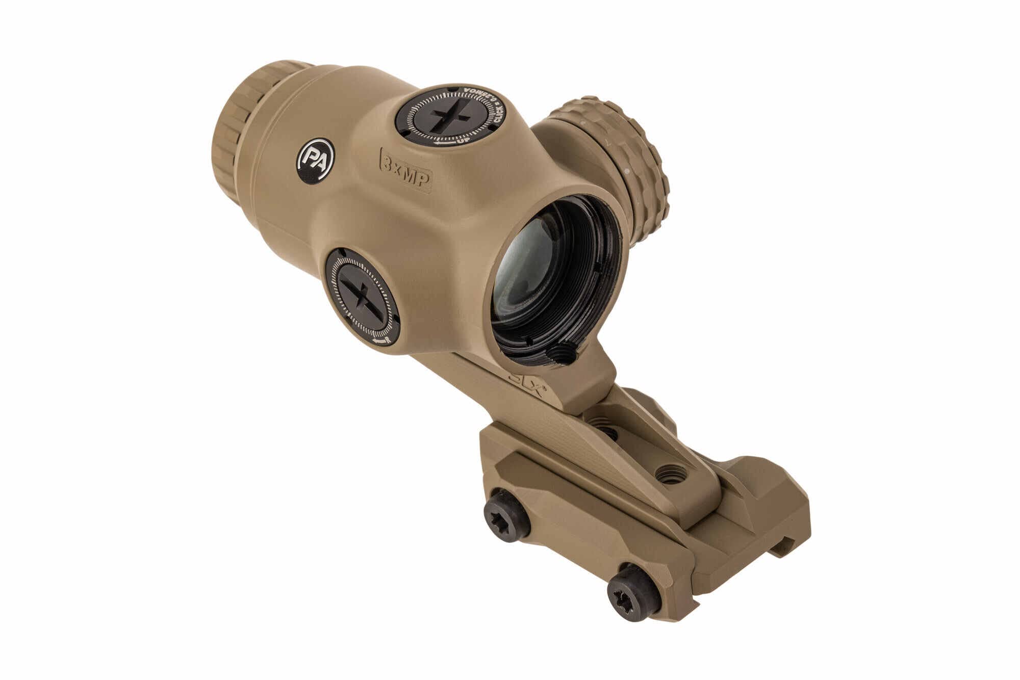 Primary Arms SLX 3X MicroPrism with Red Illuminated ACSS Raptor 7.62/300BO Reticle - Yard - FDE