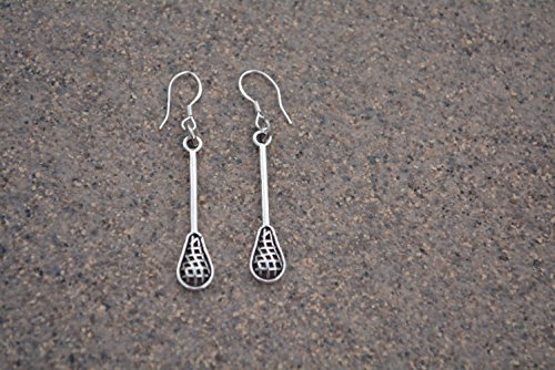 Lacrosse Stick Earrings - Lacrosse Jewelry - Gift For Lacrosse Players, Moms and Coaches