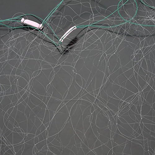 Lixada 25m 3 Layers Monofilament Fishing Fish Gill Net with Float #1/#2/#3/#4/#5/#6