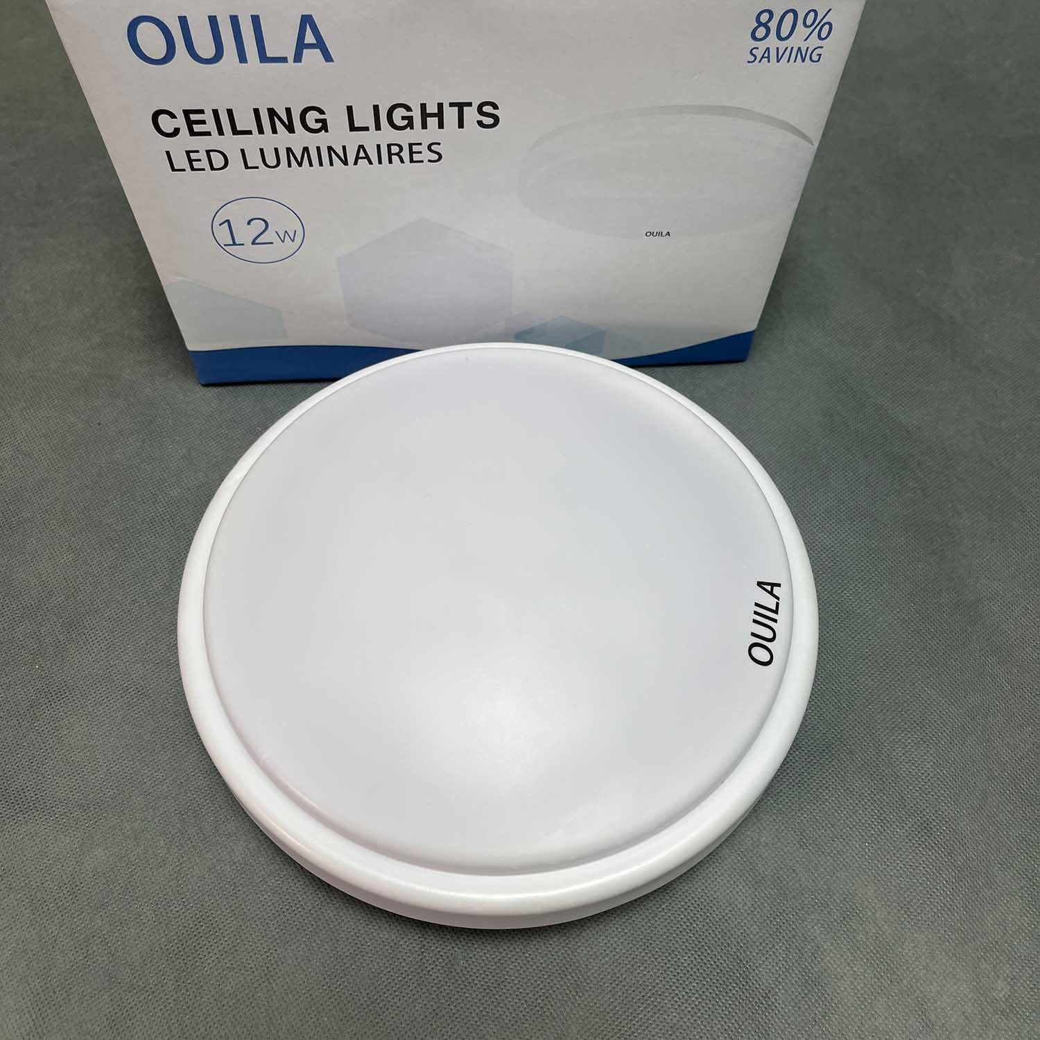 OUILA ceiling lights,LED Dimmable Ceiling Light Smart Wall swtich dimming