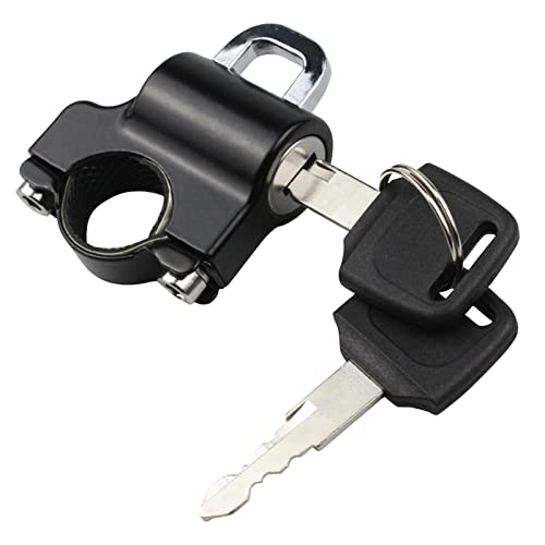 Scooter Led Lights Lock Head Helmet Lock Anti- Lock Fixed Lock Helmet Fixed Multifunctional Bike Accessories