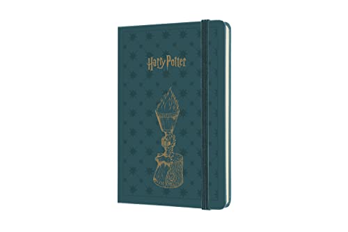 Moleskine Limited Edition Harry Potter 18 Month 2021-2022 Weekly Planner, Hard Cover, Pocket (3.5" x 5.5"), Tide Green