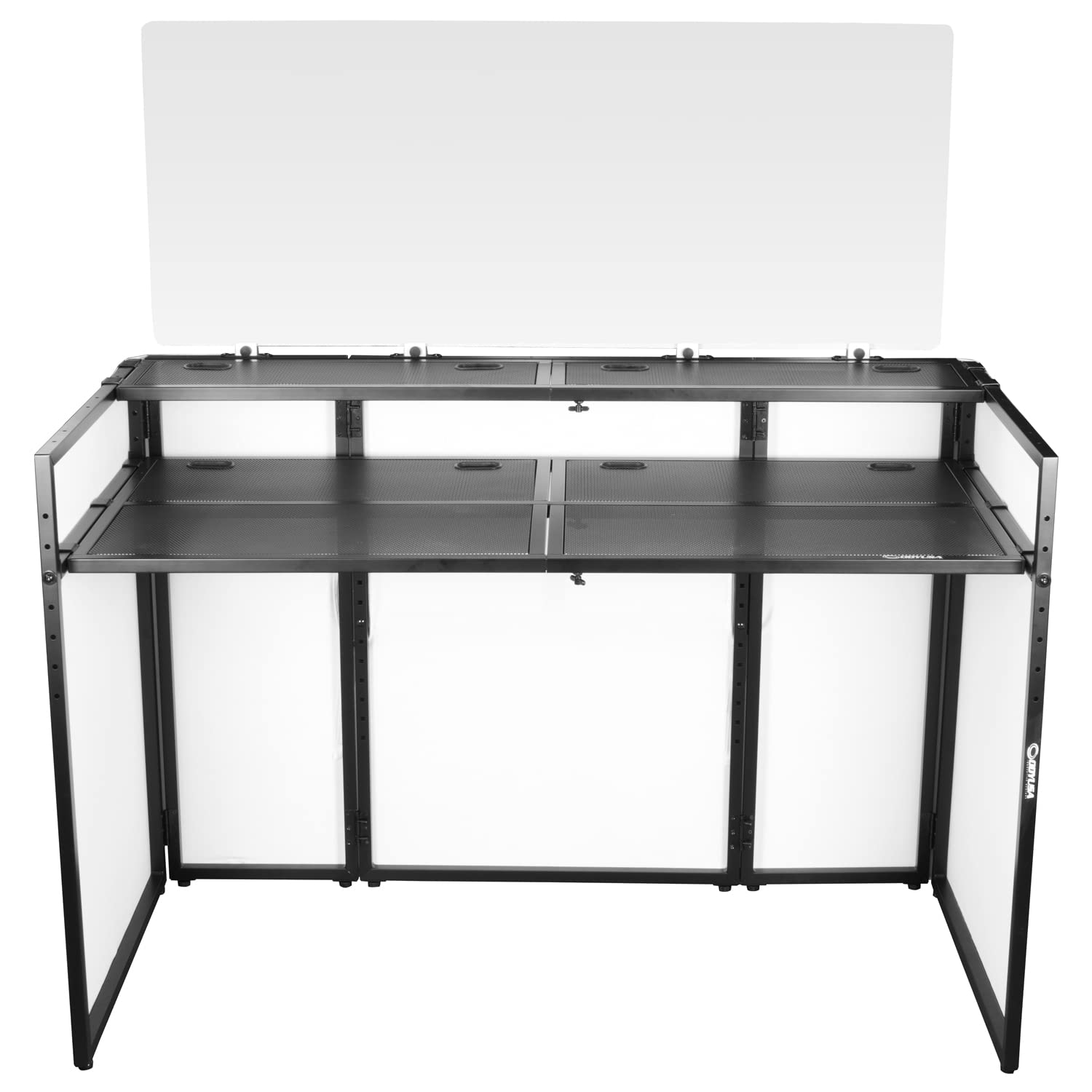 Odyssey DJBOOTHM65 Media DJ Booth with 65-Inch Flat Screen Monitor Mount