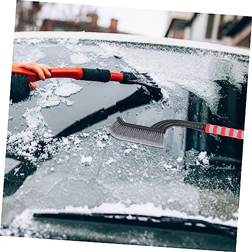 Yardwe 2 pcs Snow Shovel Accessories for Men Snow Brush for Trucks Windshield ice car ice Scraper and Brush car Tools car Snow Remover Outdoor Broom Ice Removal Shovel Forklift Winter abs