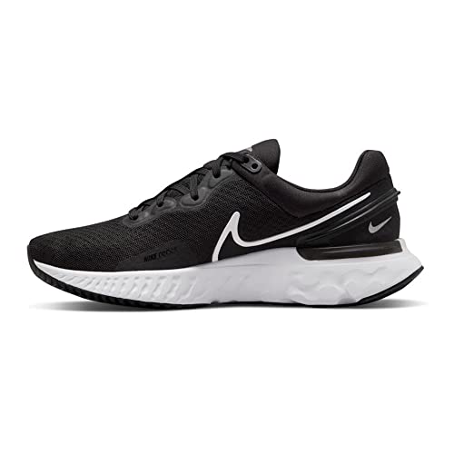 Nike Womens React Miler 3 Running Trainers DD0491 Sneakers Shoes (UK 5 US 7.5 EU 38.5, Black White Anthracite 001)